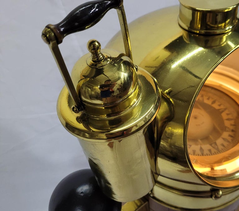 Rare American Yacht Binnacle Compass For Sale at 1stDibs
