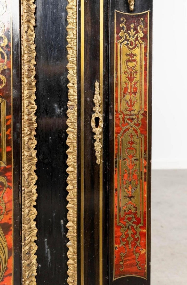 Rare and Amazing Display Cabinet with Boulle Inlay Napoleon III 19th ...
