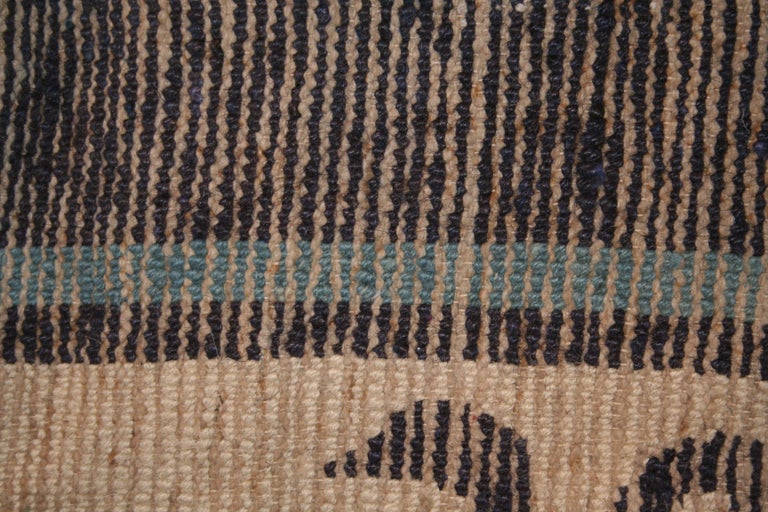 Rare and Antique Geometric Ivory Mongolian Rug For Sale at 1stDibs ...