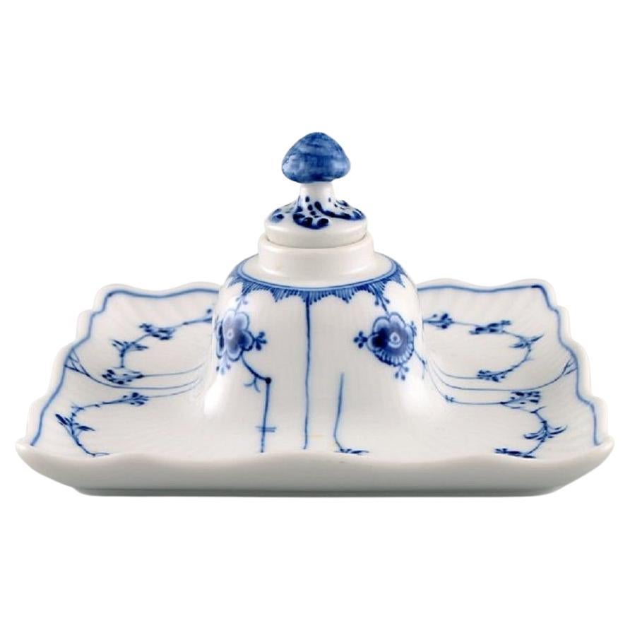 Sparkling Cut Crystal Deco Ink Well For Sale at 1stDibs