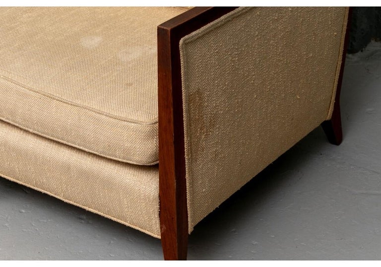 Rare and Exceptional Mid Century Walnut Four Seat Sofa from John Stuart ...