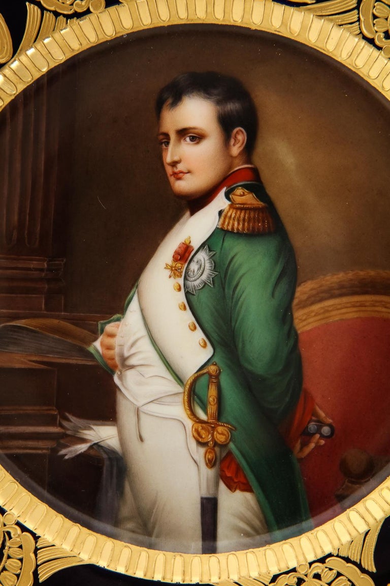 Rare and Exceptional Royal Vienna Porcelain Plate of "Napoleon" by ...