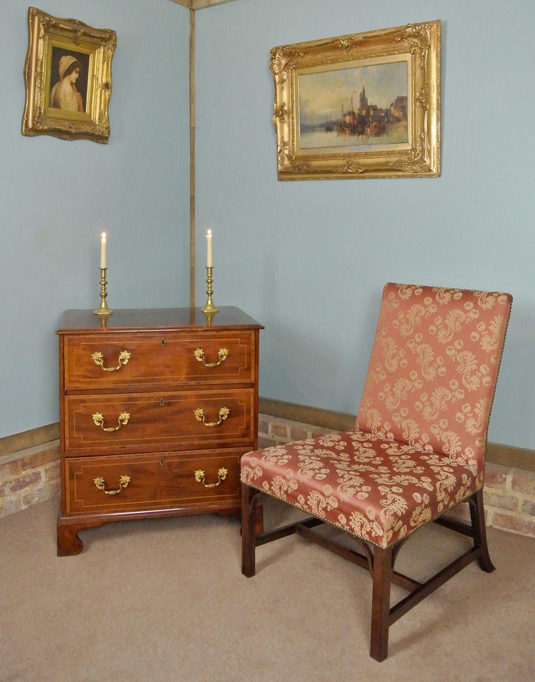 Rare and Fine British Colonial Georgian Teak Side Chair c. 1790 at 1stDibs