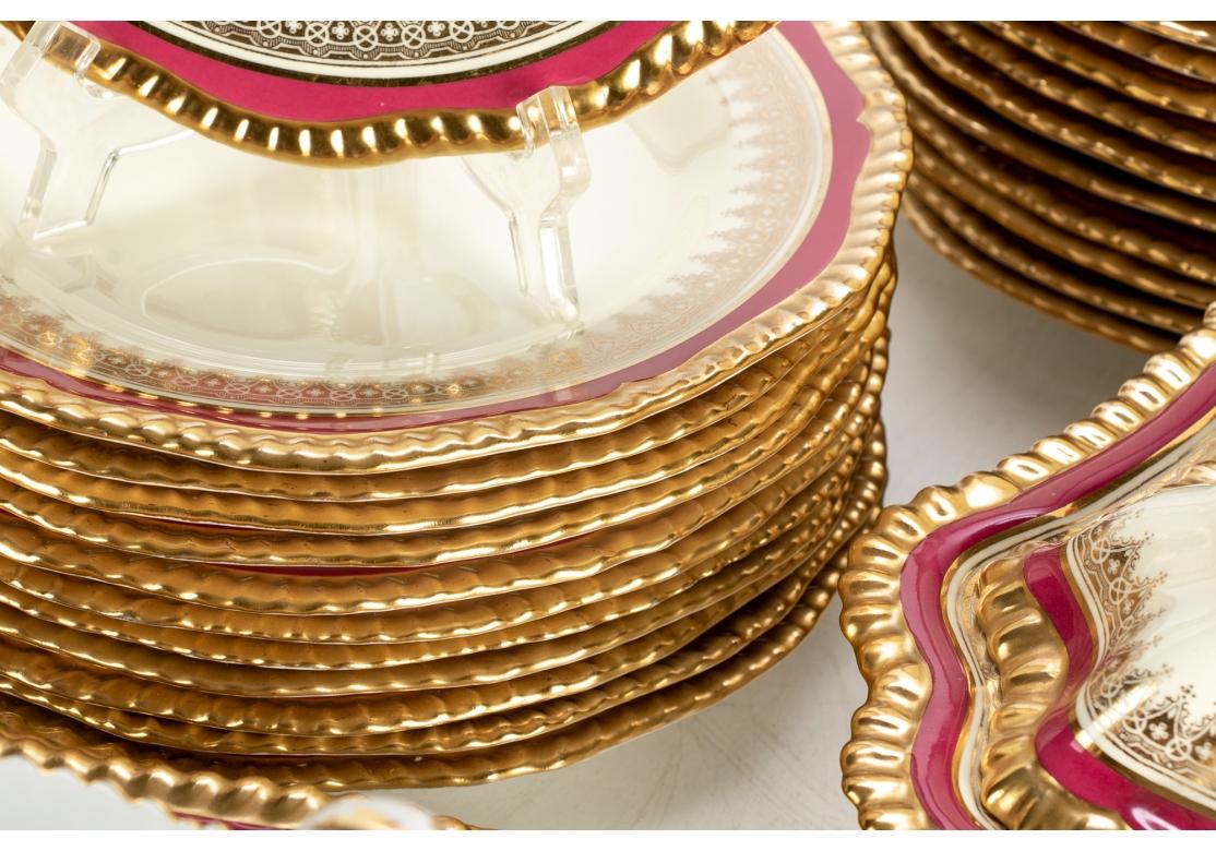 Rare and Fine Copeland Spode Dinnerware Service For 12 For Sale at 1stDibs