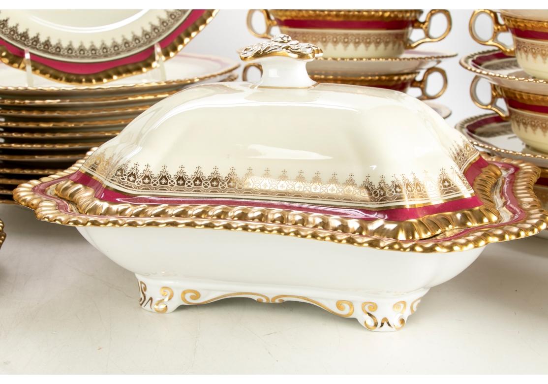 Rare and Fine Copeland Spode Dinnerware Service For 12 For Sale at 1stDibs