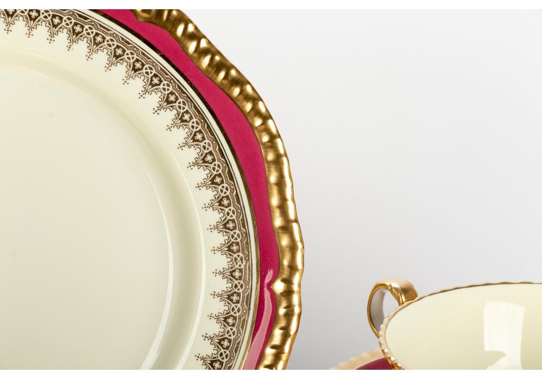Rare and Fine Copeland Spode Dinnerware Service For 12 For Sale at 1stDibs