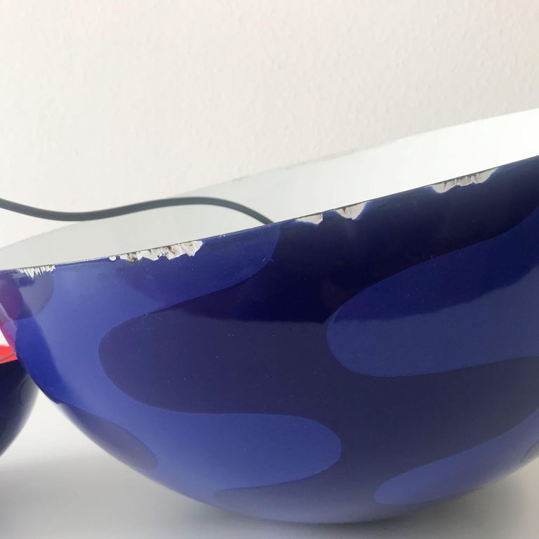 Rare and Large Flower Pot Pendant Lamp by Verner Panton for Louis ...