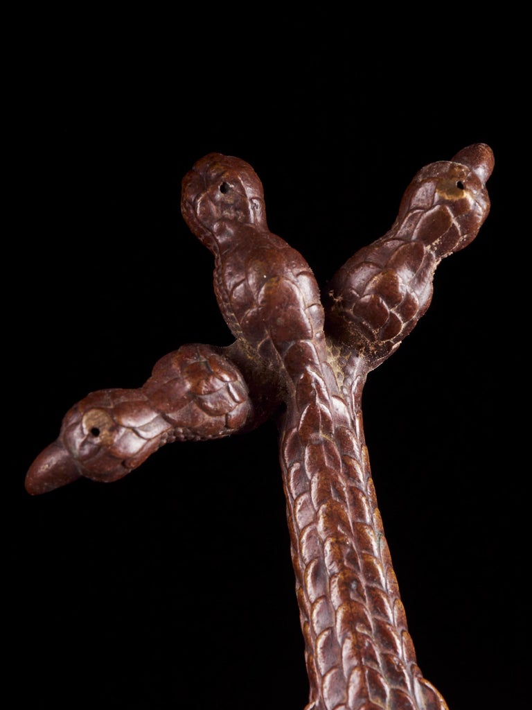 Rare and Majestic Eagle Claw Antique Made of Copper Alloy For Sale at ...