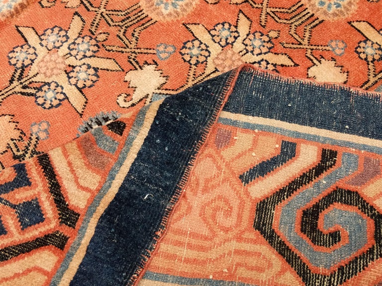 Rare and Unusual Antique Kashgar Rug with Mughal Pattern For Sale at ...