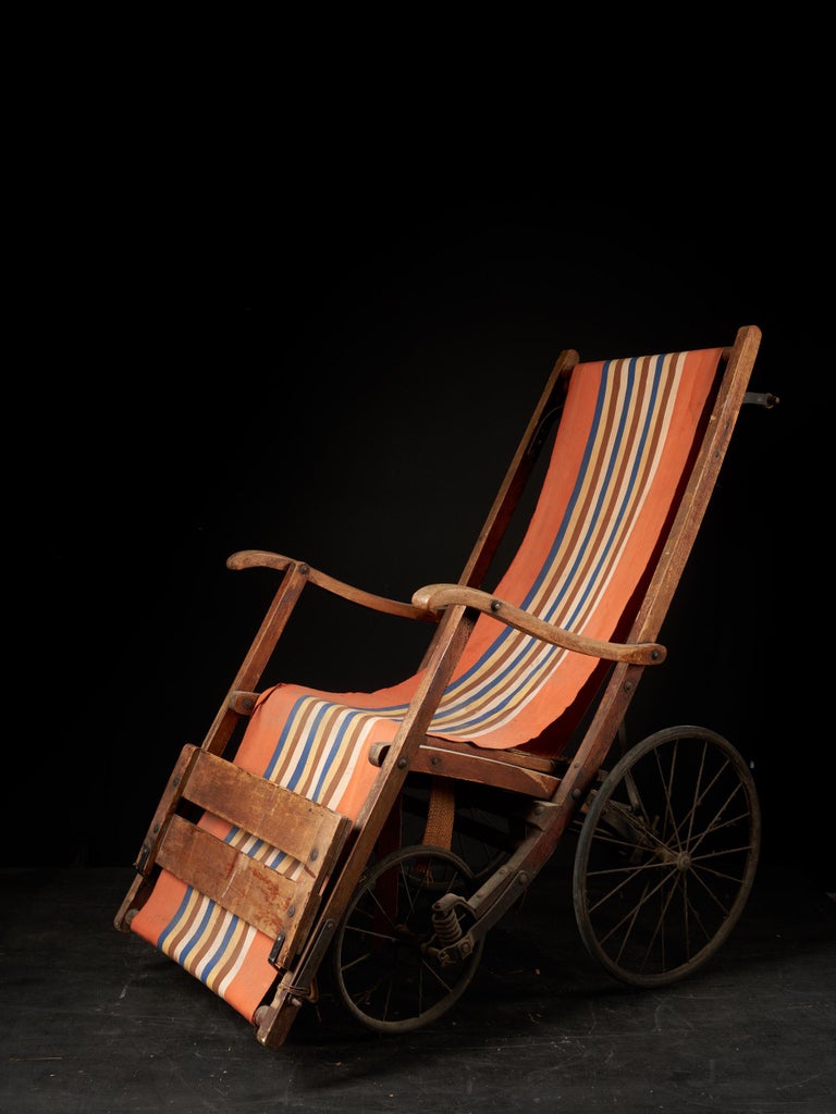 Rare Antique 4-Wheel Configuration Pushchair from Early 20th Century ...