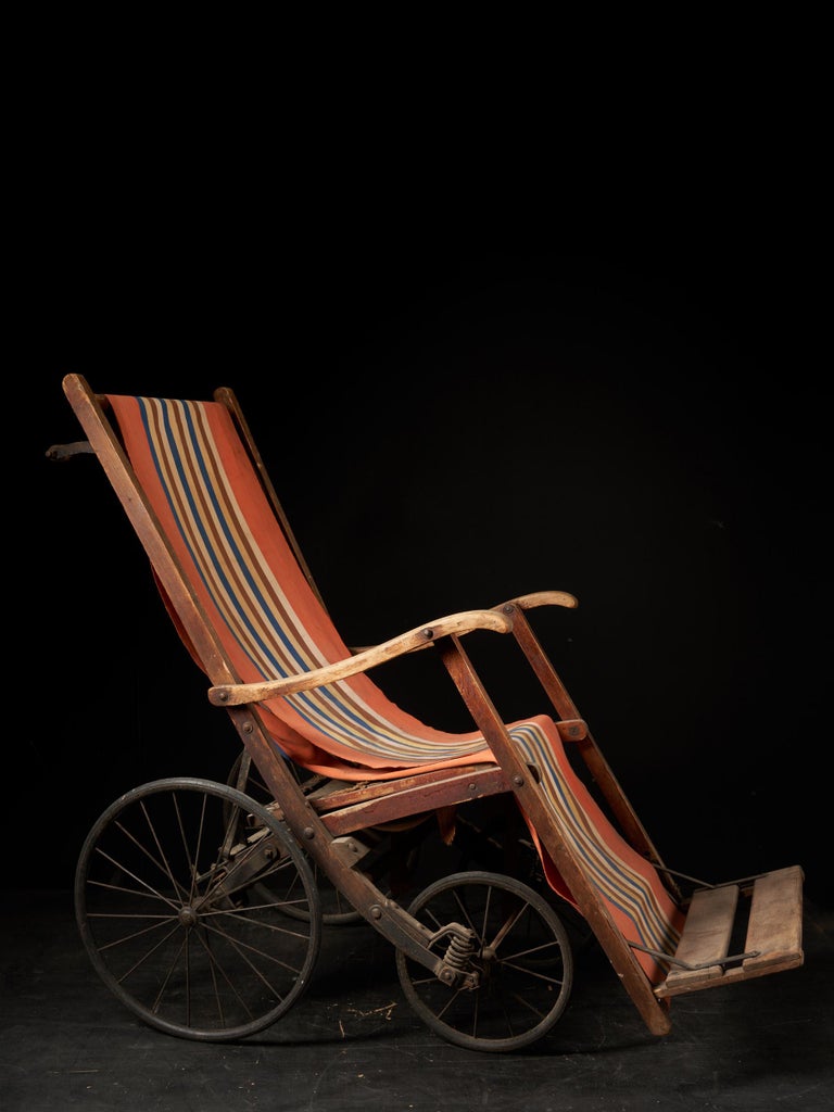 Rare Antique 4-Wheel Configuration Pushchair from Early 20th Century ...