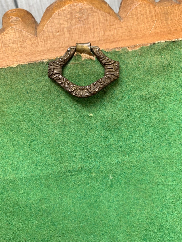 Rare Antique and Stylishly Handcrafted Beechwood Picture Frame with ...