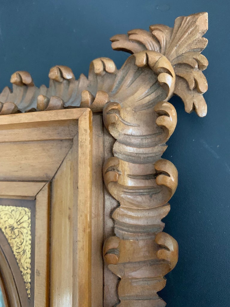 Rare Antique and Stylishly Handcrafted Beechwood Picture Frame with ...