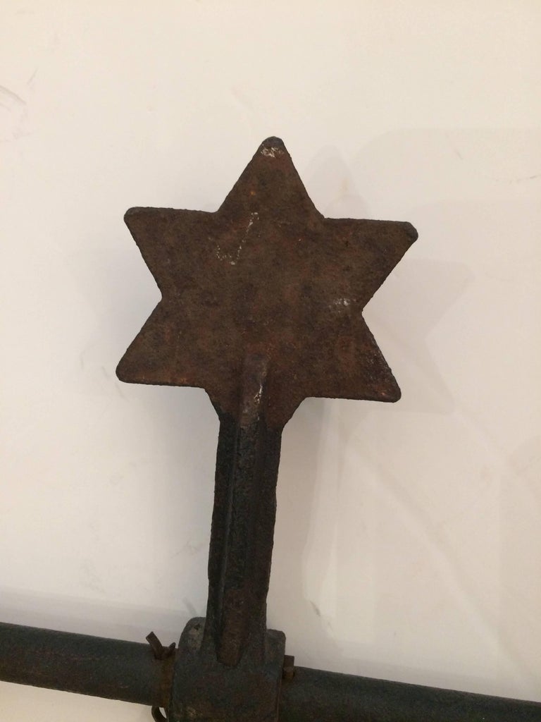 Rare Antique Arcade Gallery Shooting Target Iron Fragment at 1stDibs