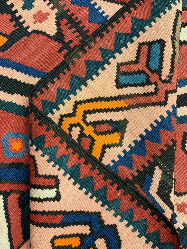 Rare Antique Caucasian Kilim Rug For Sale at 1stDibs