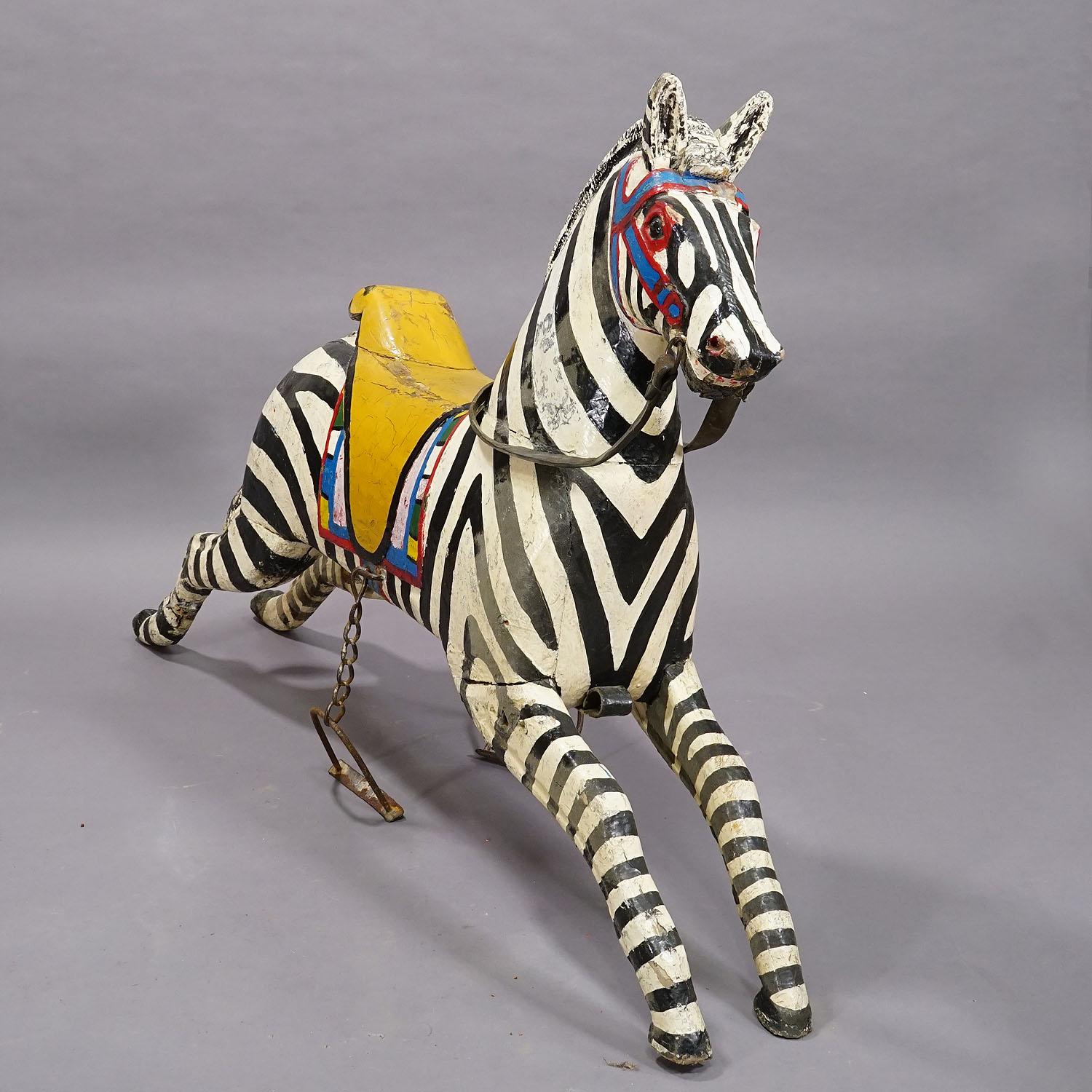 Rare Antique Children Carousel Zebra, Germany early 20th Century For ...