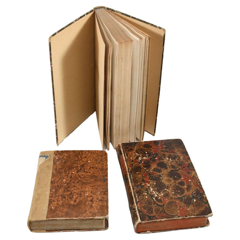 Rare Antique Collection of 3 Books, including Works by Schiller 1838 ...