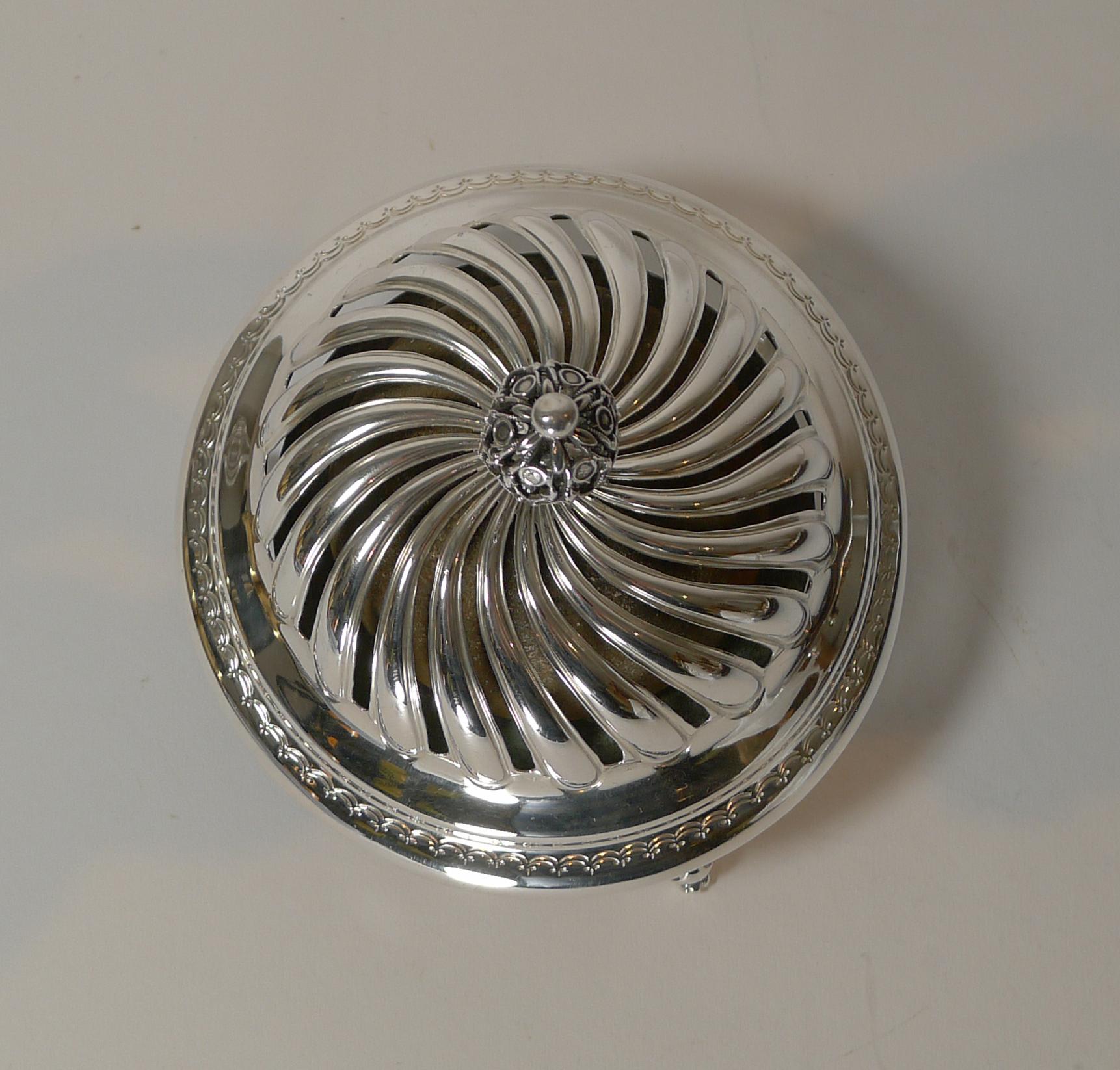 Rare Antique English Sterling Silver Table Bell, 1895 by George Unite ...