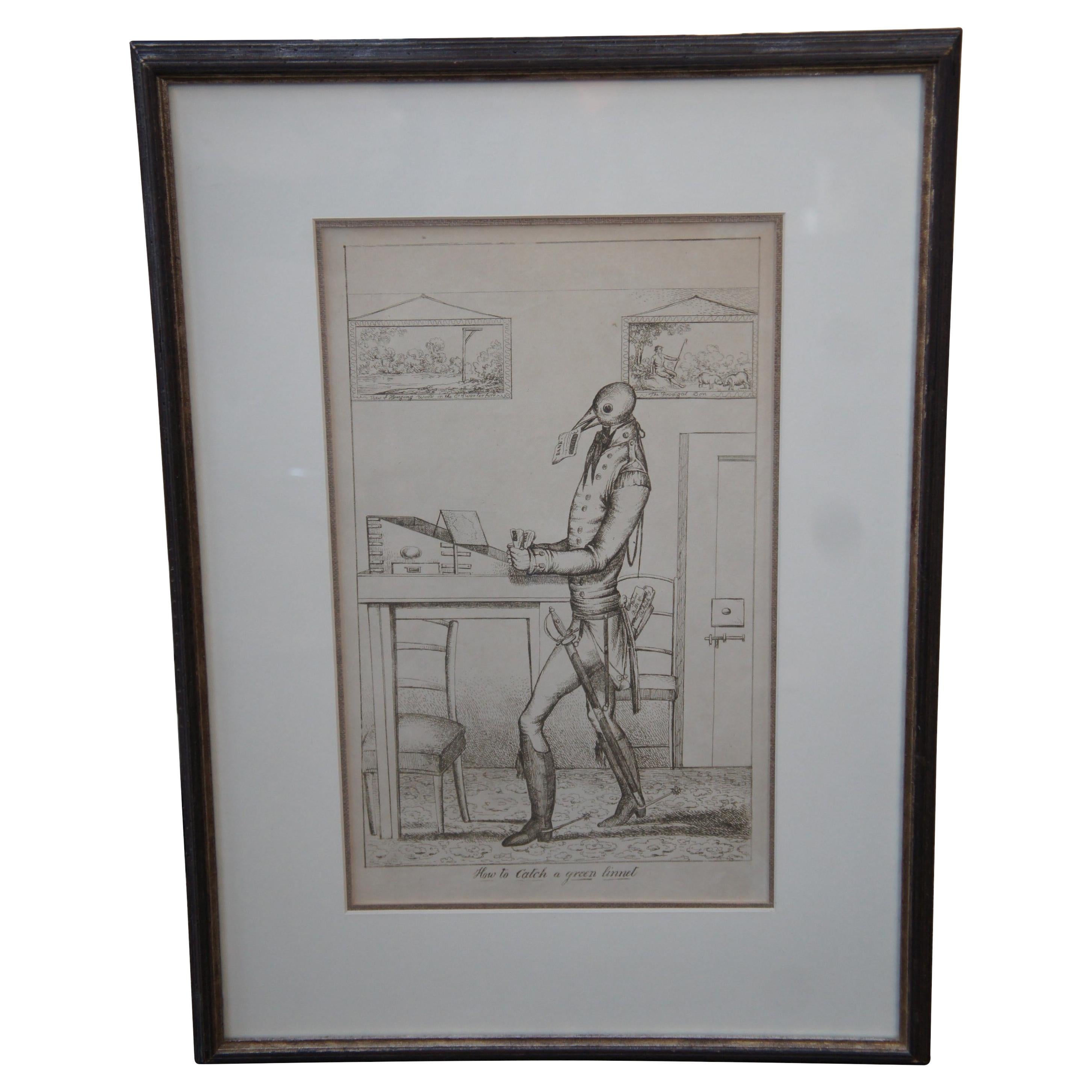 Jan Van der Straet - Hyacum, Et Lues Venerea - Original Etching by Jan ...