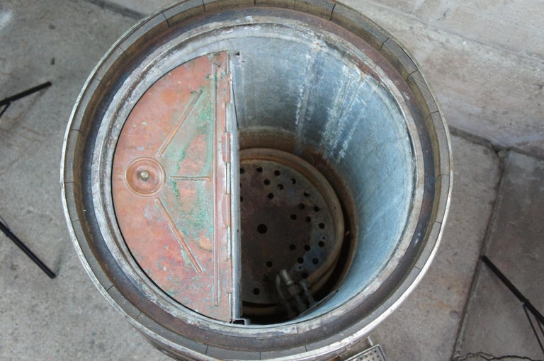 Rare Antique Magnus Root Beer Advertising Barrel Fountain Dispenser Keg ...