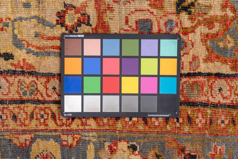 Rare Antique Persian Sultanabad Carpet, circa 1890s For Sale at 1stDibs