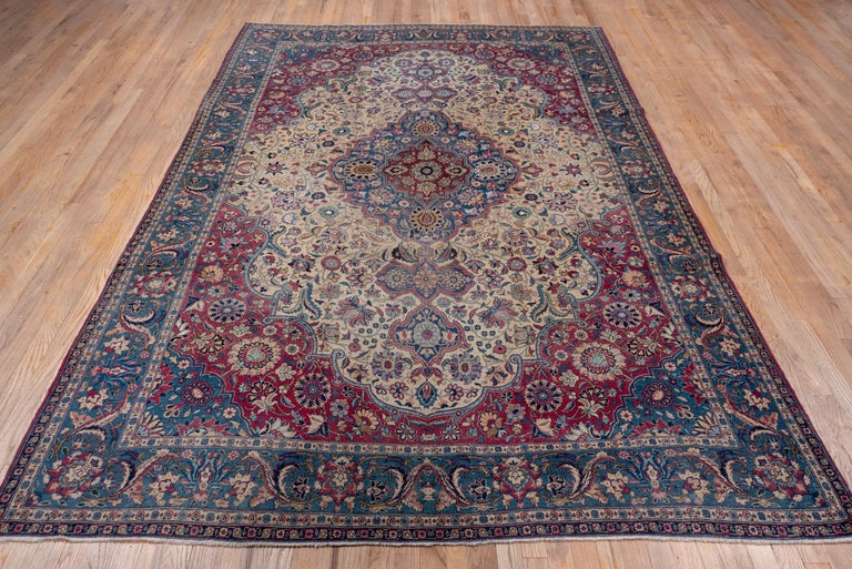 Rare Antique Persian Tehran Carpet For Sale at 1stDibs