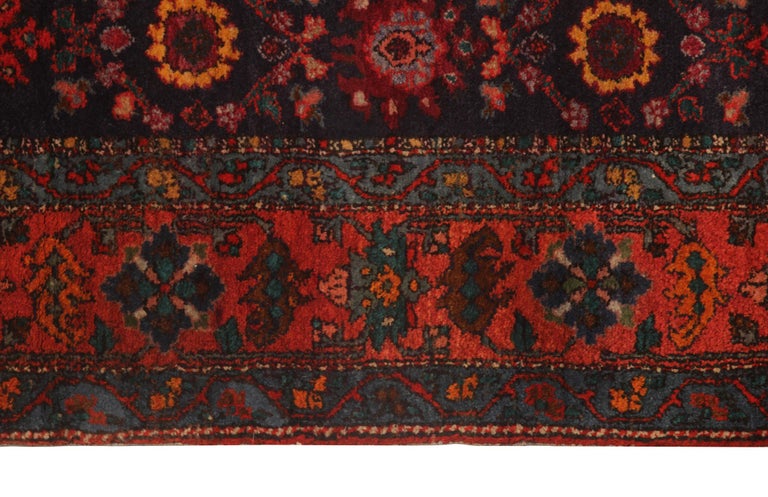 Rare Antique Rugs Handmade Carpet Red Oriental Rugs Rich Traditional ...