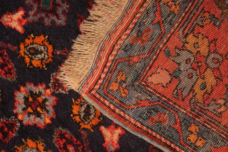 Rare Antique Rugs Handmade Carpet Red Oriental Rugs Rich Traditional ...