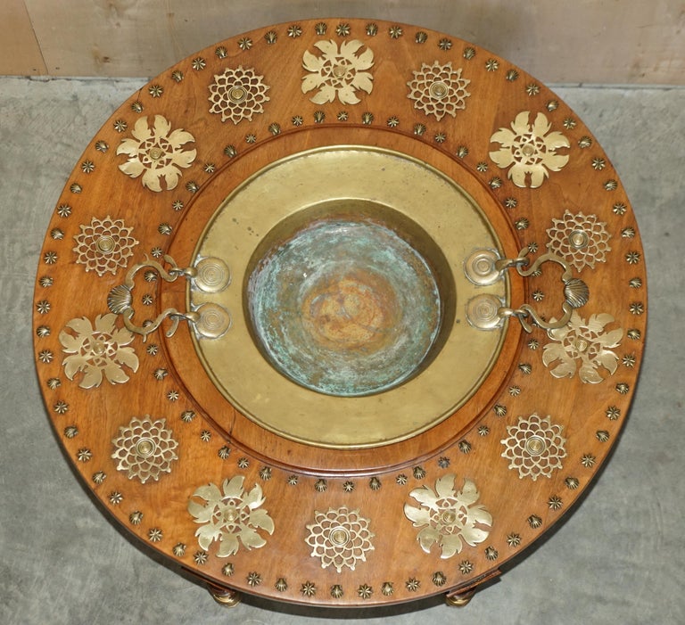 Rare Antique Spanish Early 19th Century "Brasero" Firepit Table ...