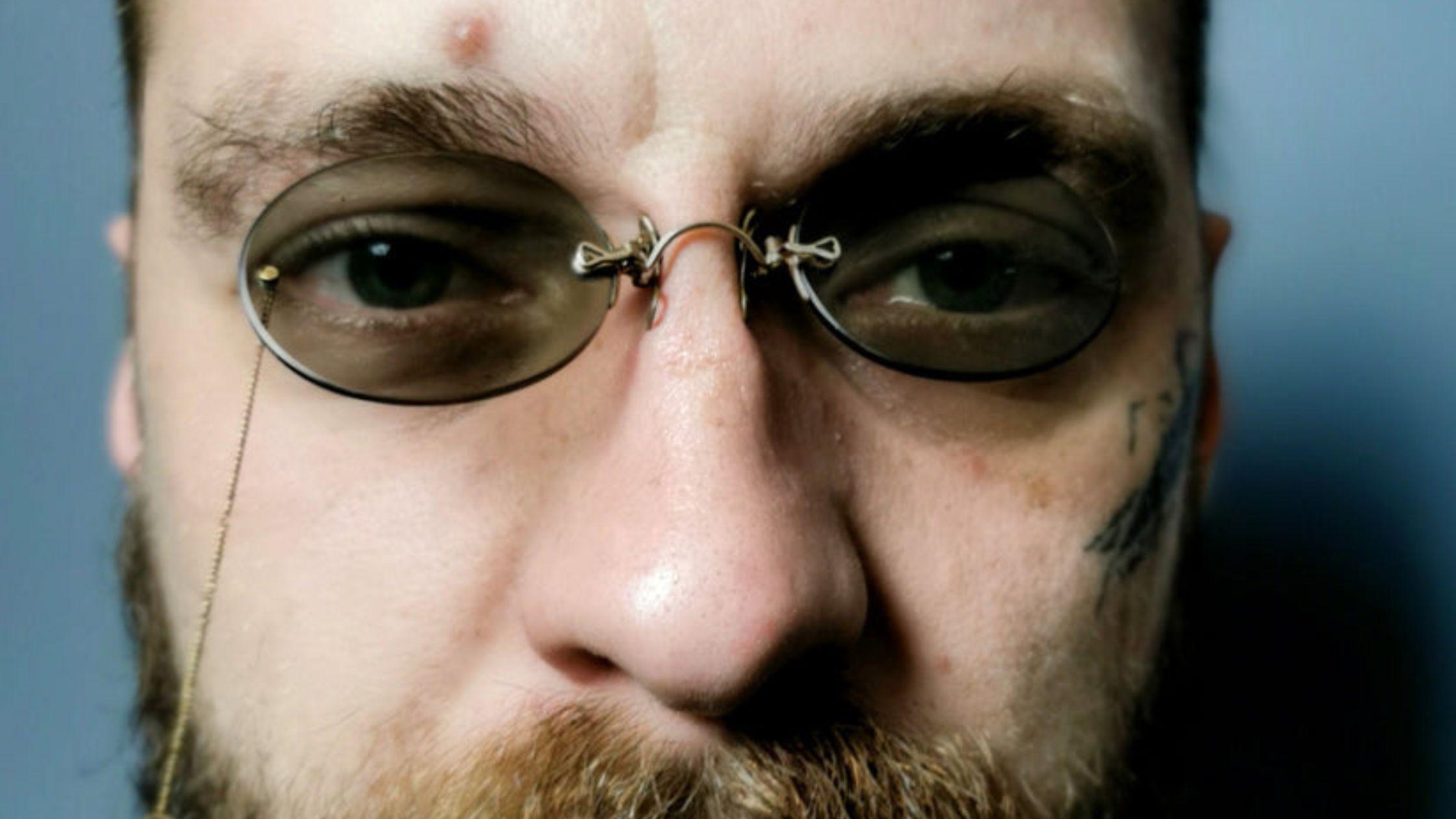 Rare antique sunglasses, 9kt gold, pince nez, cased For Sale at 1stDibs ...