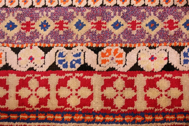 Rare Antique Ukrainian Rug. Size: 4 ft x 6 ft 9 in (1.22 m x 2.06 m ...