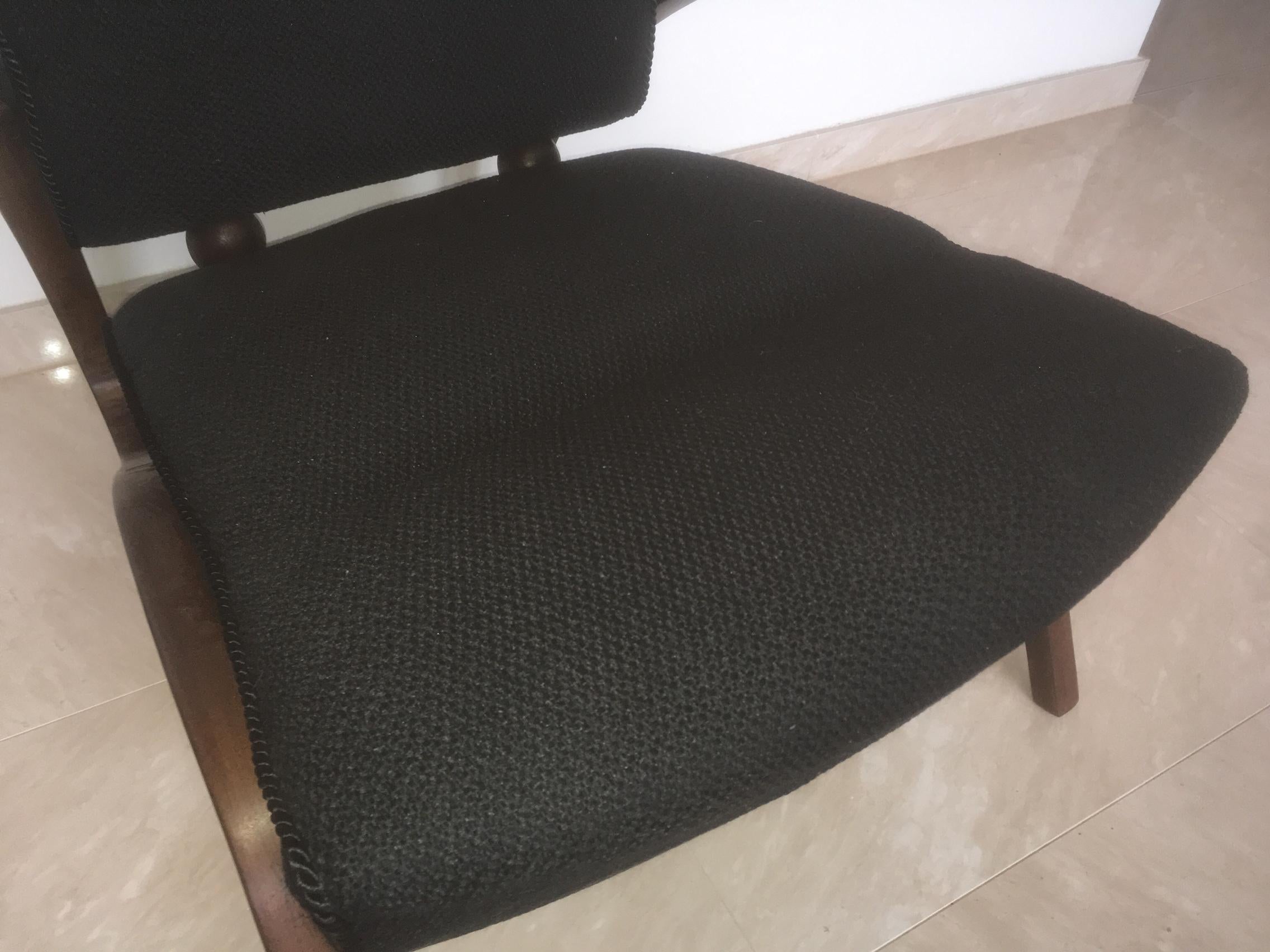 Rare Art Deco Armchair H-275 by Jindřich Halabala, 1930s at 1stDibs