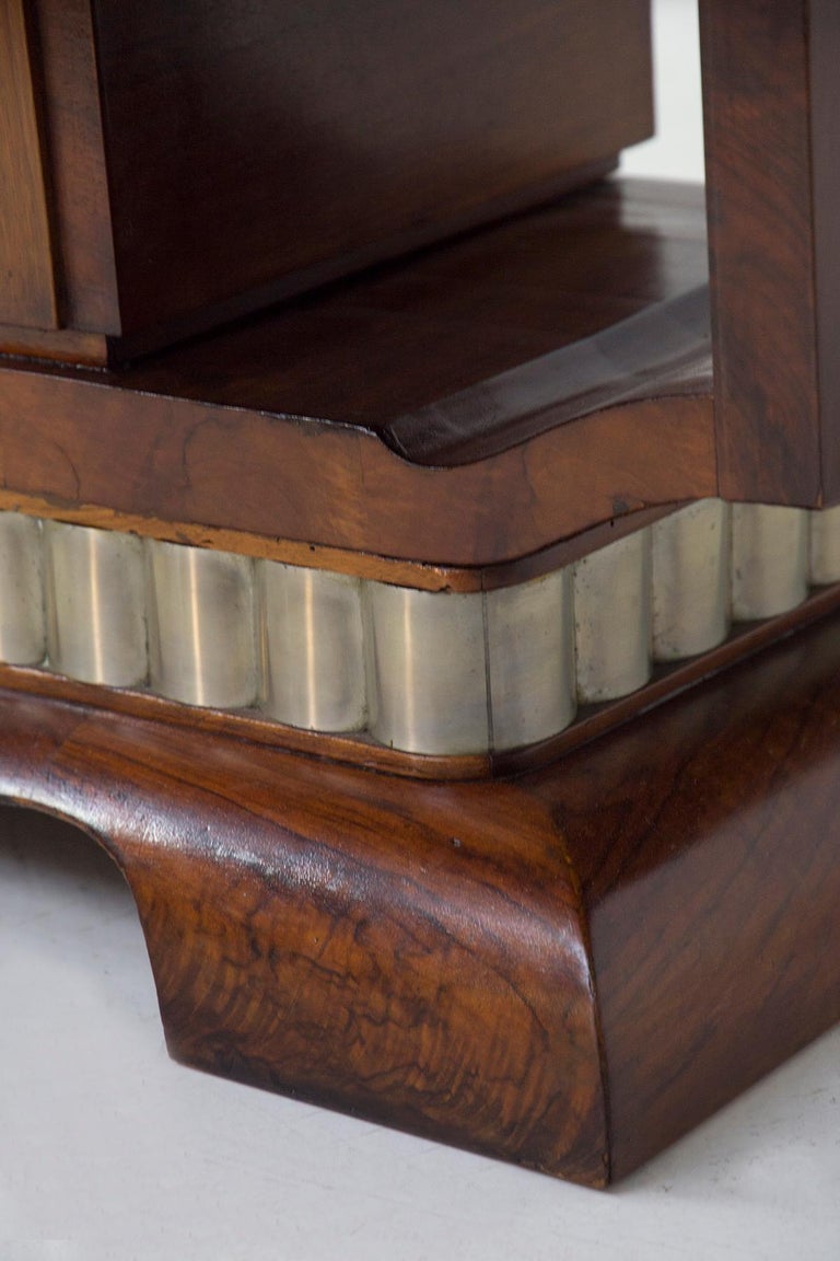 Rare Art Deco Center Table in Precious Wood For Sale at 1stDibs