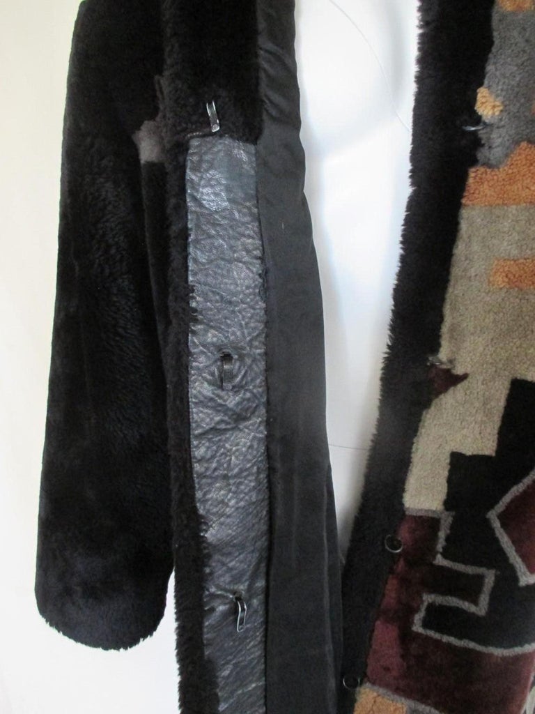 Rare Art-Deco Print Sheared Beaver Fur Coat at 1stDibs