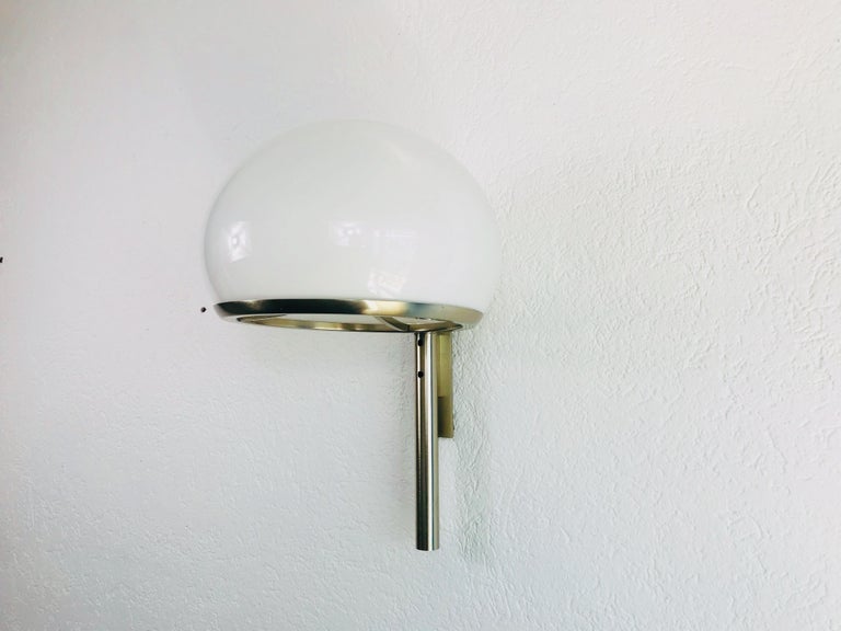 Rare Arteluce Chrome and Perspex Wall Lamp, Italy, 1970s For Sale at ...