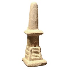Exceedingly Rare Aztec 15th/16th Century Temple Model w/ Pre-1970 ...