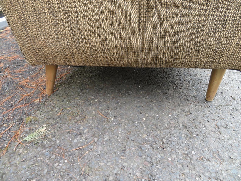 Rare Bertha Scheafer for Singer and Sons 2 Piece Sectional Sofa Mid ...