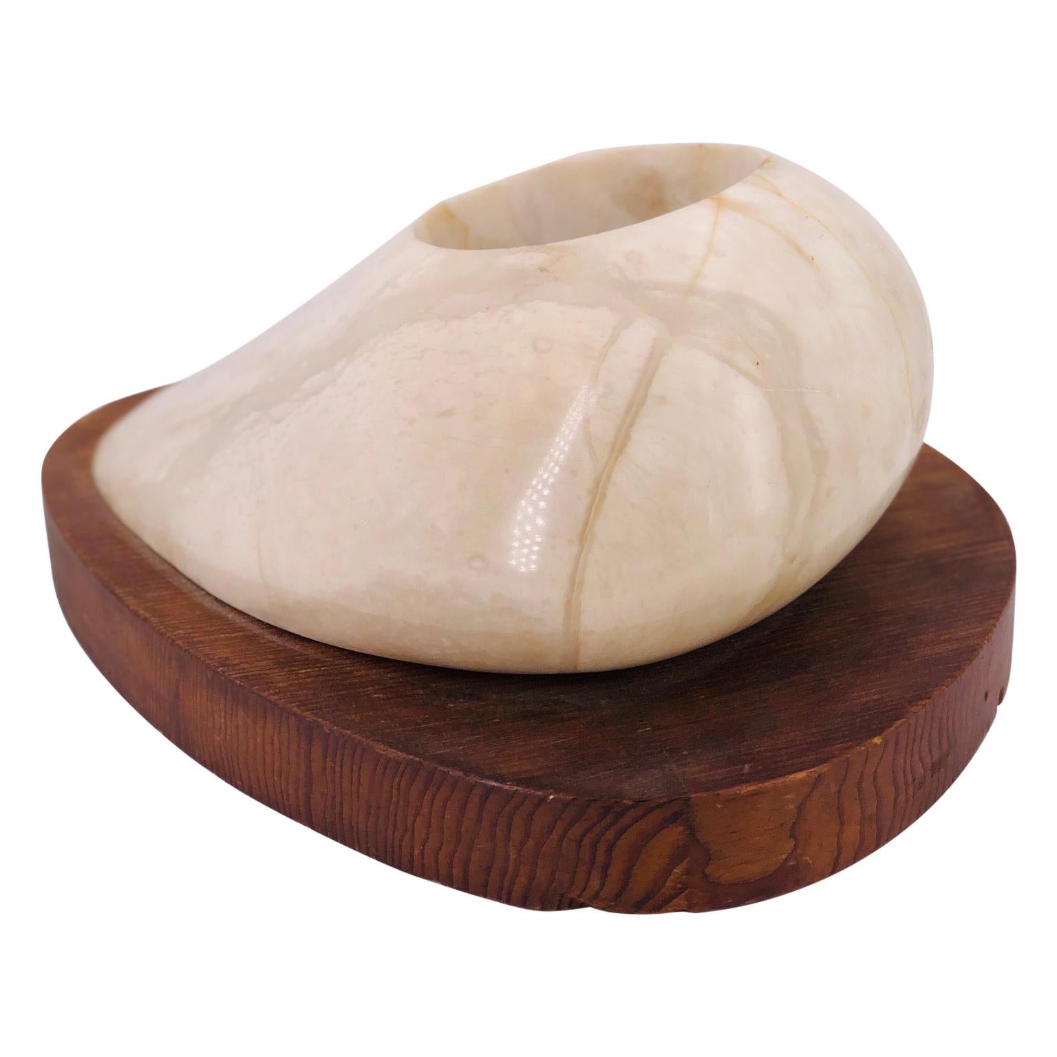 Biomorphic Abstract Pottery Sculpture by Robert Ortlieb For Sale at ...