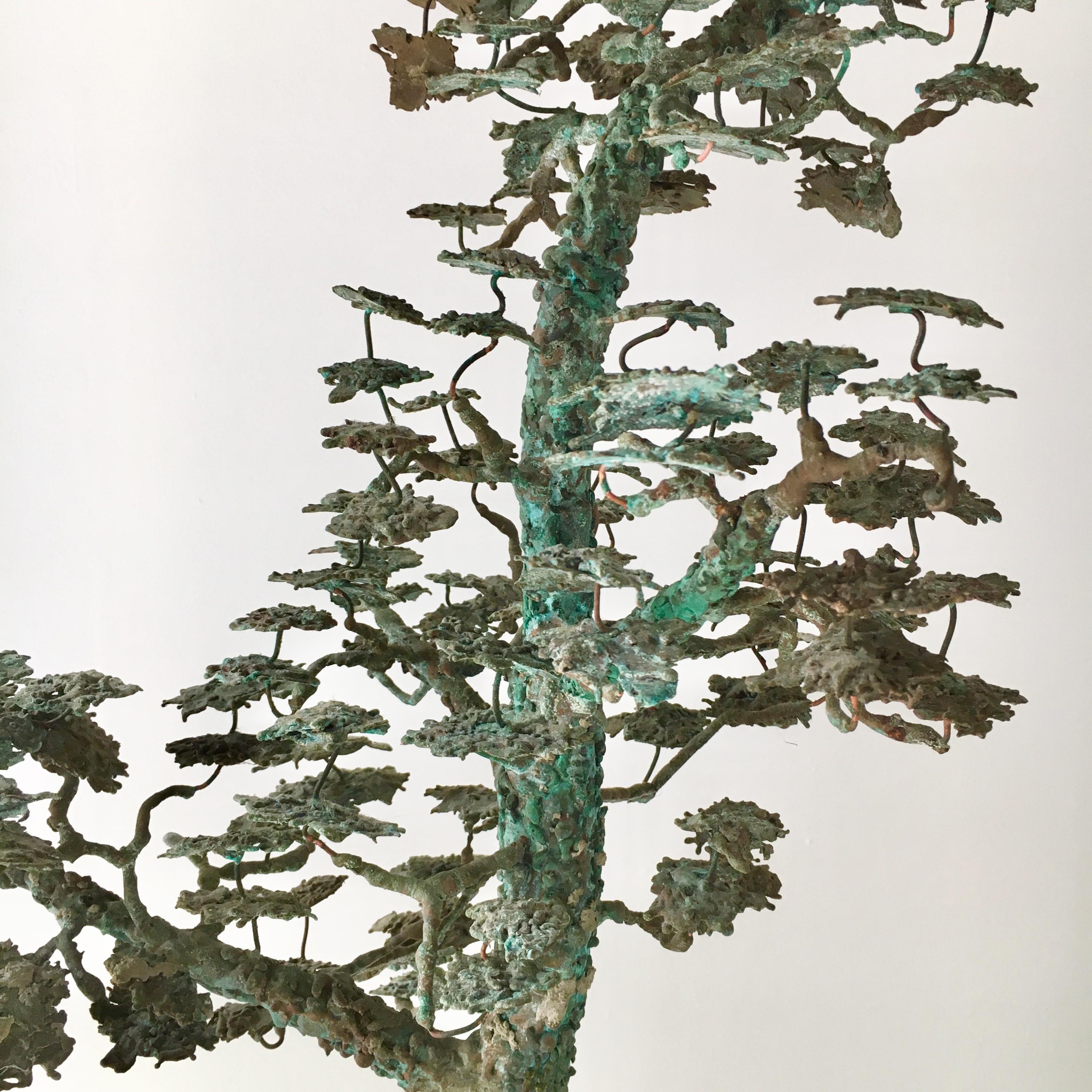 Rare Bronze of a Bonsai Tree in Full Leaf, 1960s at 1stDibs | bronze ...