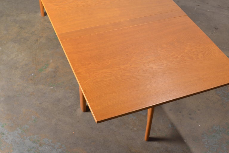 Rare Bruno Mathsson "Maria Flap" Folding Table in Oak, Karl Mathsson ...