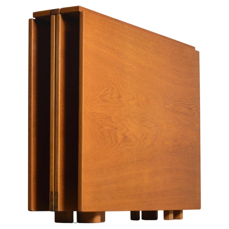 Rare Bruno Mathsson "Maria Flap" Folding Table in Oak, Karl Mathsson ...