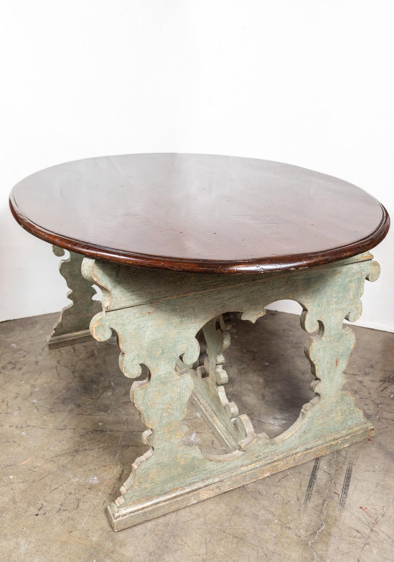 Rare, circa 1935 Sicilian Traveling Table For Sale at 1stDibs