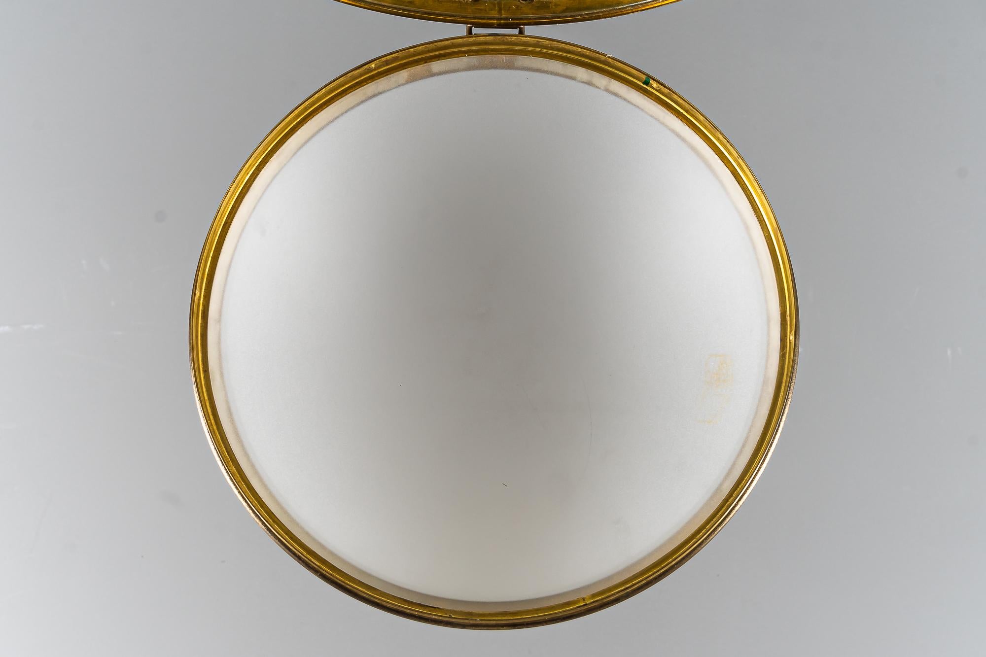 Rare Carl Zeiss Jena Ceiling Lamp with Original Glass Around 1930s ...