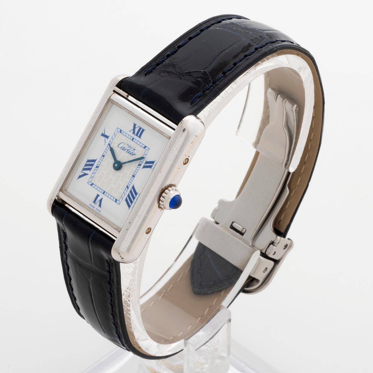 Rare Cartier Must De Cartier Tank, Excellent Condition, Complete Set at ...
