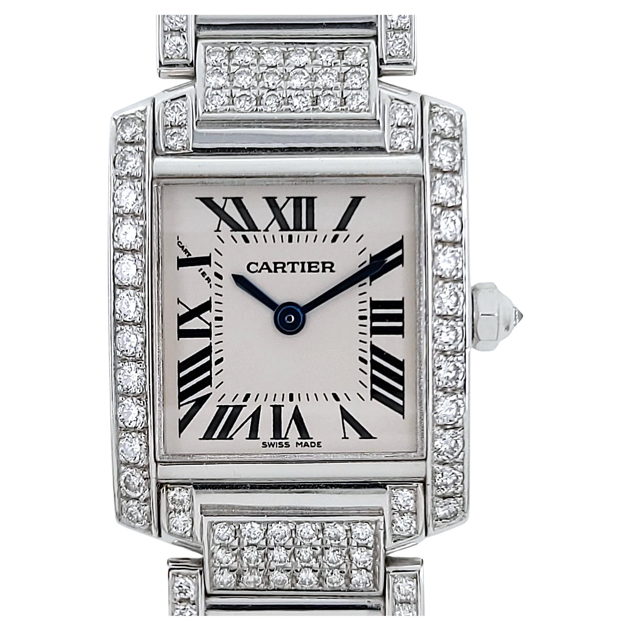 Rare Cartier Quadrant Blue Enamel Small Model A100 Obus Mini For Sale ...