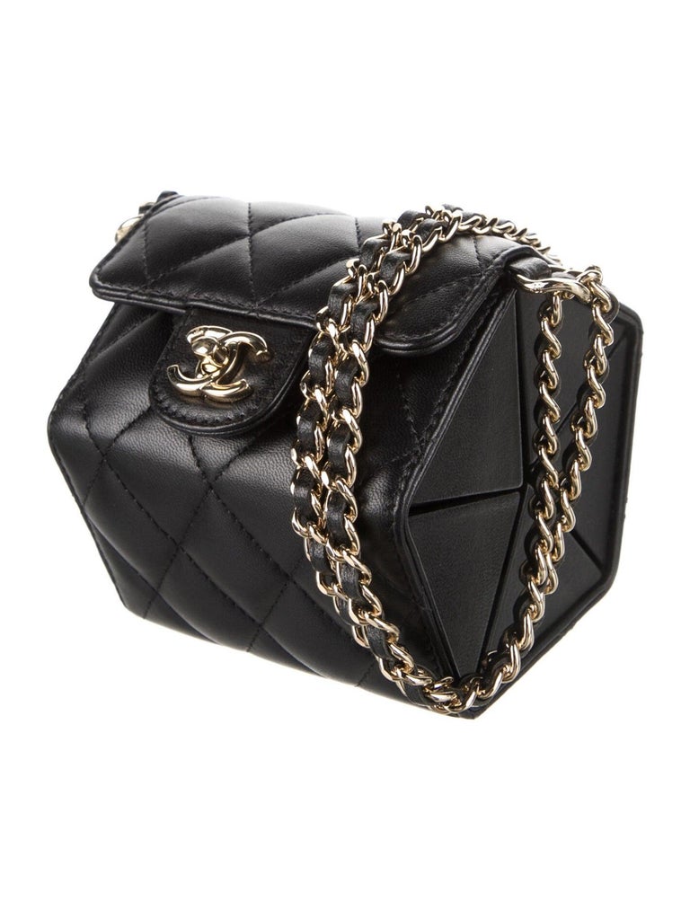 Rare Chanel Unfolding Octagon Inspired Precious Keepsake Treasure Box ...