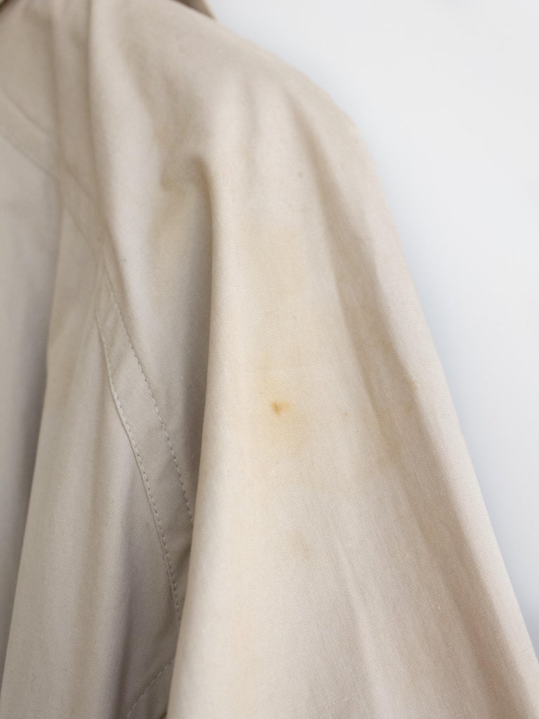 Rare Chanel Vintage Spring 1994 Beige Runway 94P Oversized Trench Coat ...