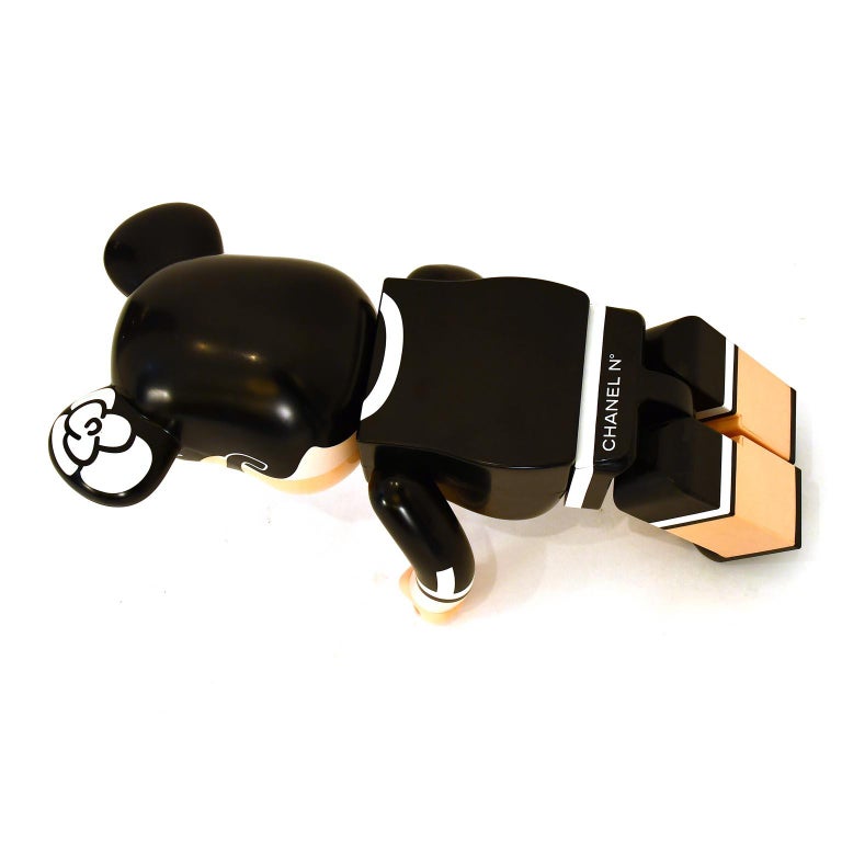Chanel x Medicom Bearbrick 1000% Limited Edition Nr 206 KARL LAGERFELD ...