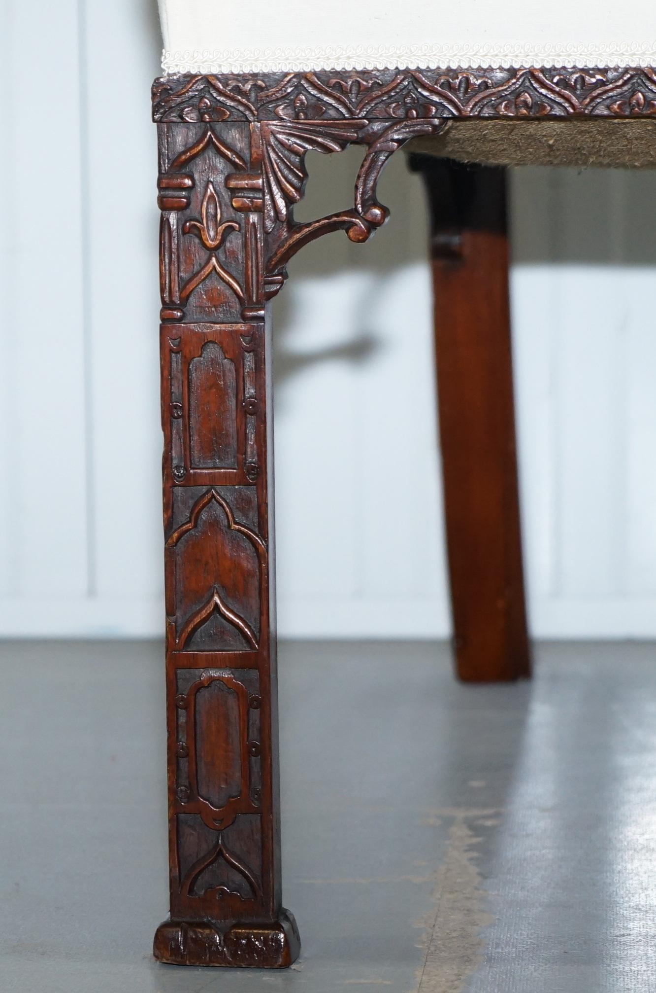 Rare Chinese Thomas Chippendale Number 10 Downing Street Suite Settee ...