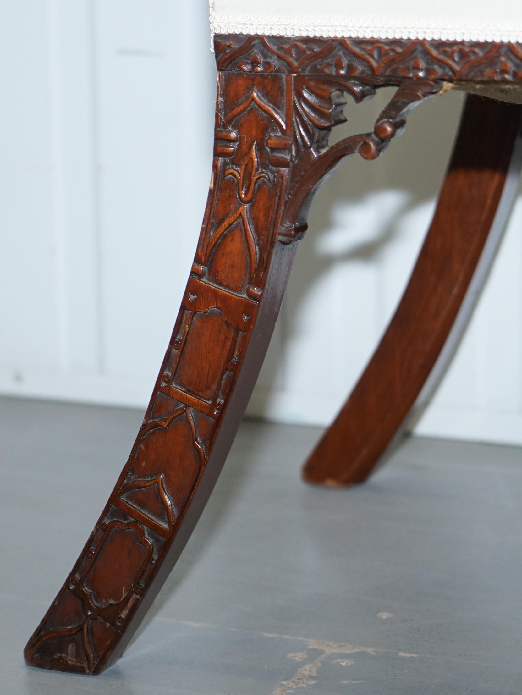 Rare Chinese Thomas Chippendale Number 10 Downing Street Suite Settee ...